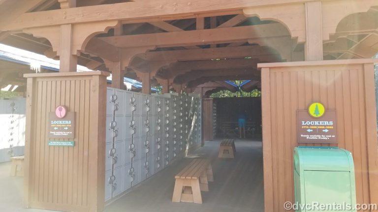 Renting a Locker at Walt Disney World
